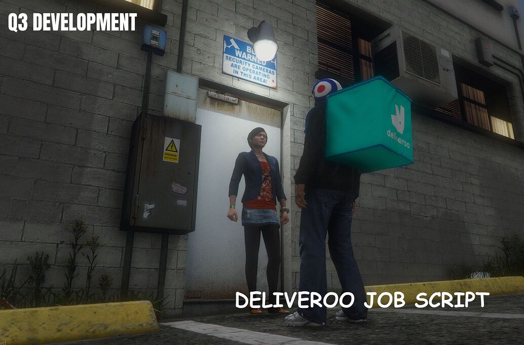 [ESX][PAID] Q3 Deliveroo Job - FiveM Releases - Cfx.re Community