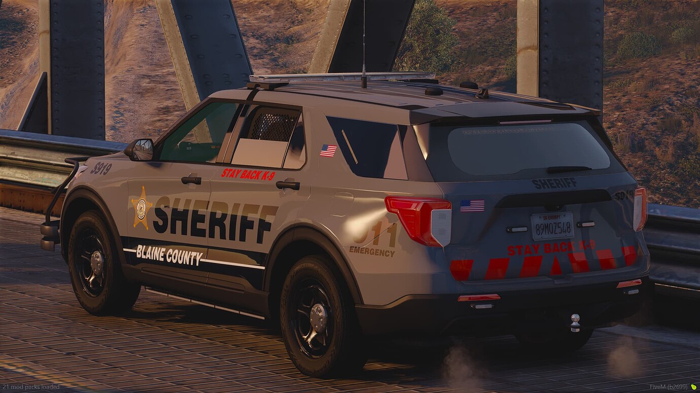 2020 Generic Police K-9 SUV - FiveM Releases - Cfx.re Community