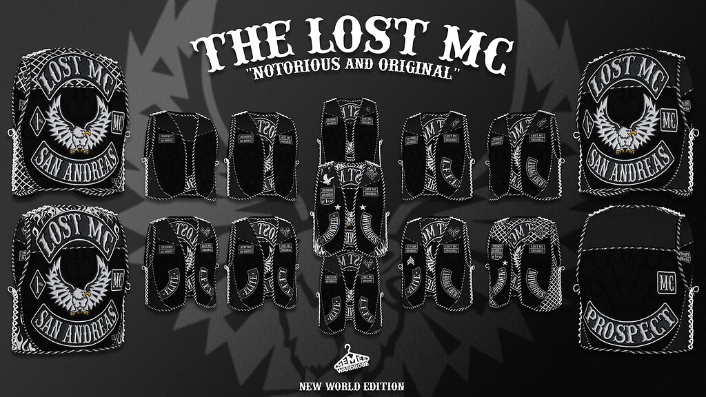 [PAID][LOST MC] Lost MC "New World" Kutte Pack - FiveM Releases - Cfx ...