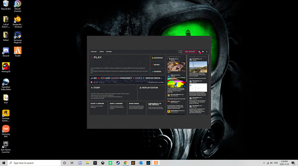 FiveM opens in fullscreen mode but its not fullscreen - FiveM Client ...