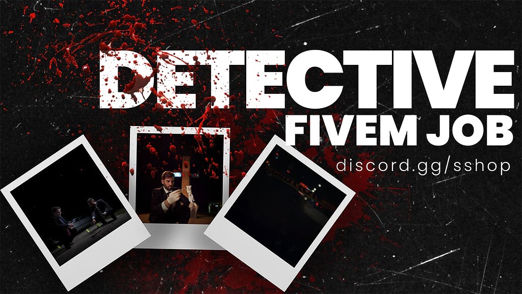 [PAID] [STANDALONE] sDetective - FiveM Releases - Cfx.re Community
