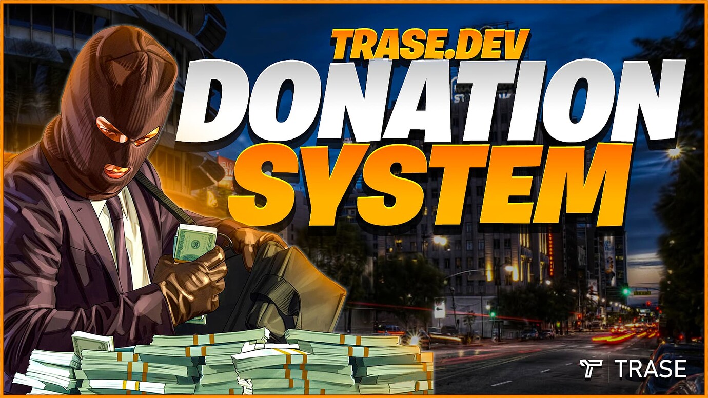 [ESX/QBCore] Donation System - FiveM Releases - Cfx.re Community