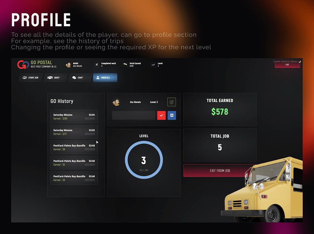 Ata Go Postal [ESX] [Paid] - FiveM Releases - Cfx.re Community