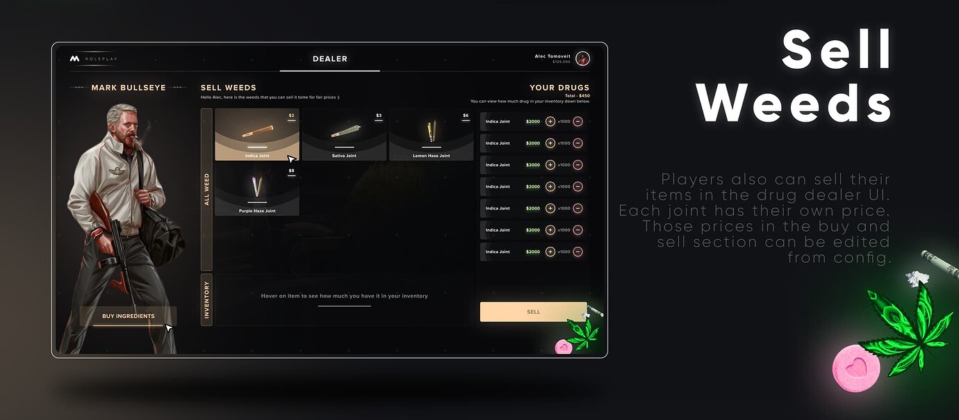 CodeM mWeed ( Advanced Weed System ) - FiveM Releases - Cfx.re Community