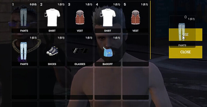 [PAID] [QBCore] Clothing System (Items) - Releases - Cfx.re Community