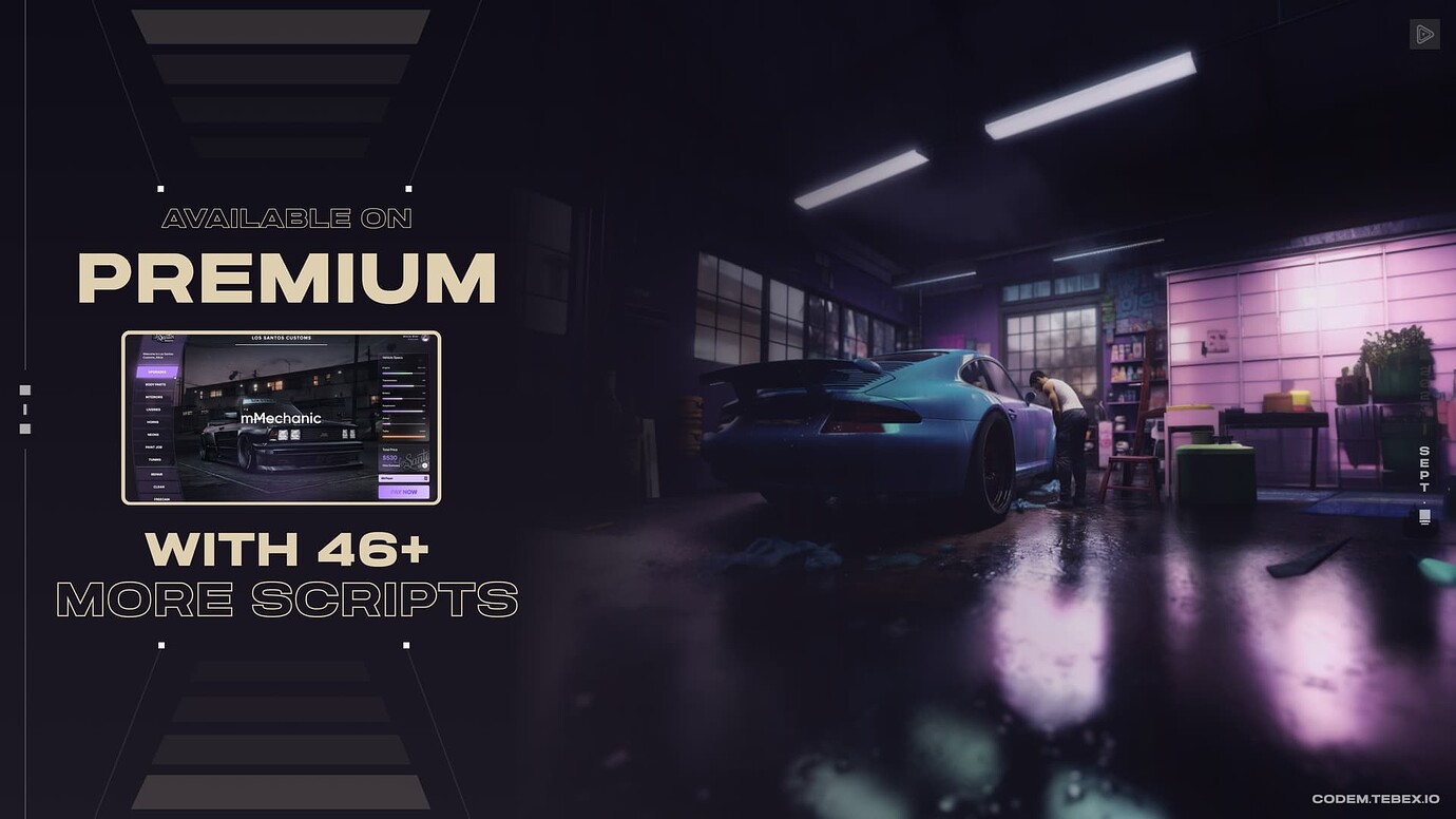 CodeM mMechanic Job ( Advanced Mechanic Job System ) - FiveM Releases ...