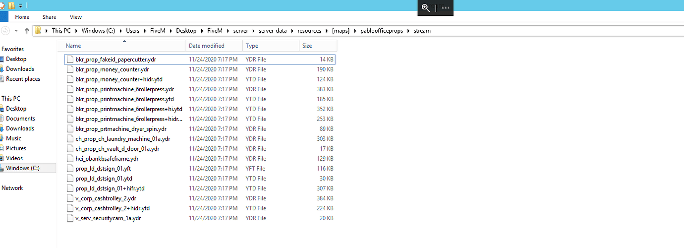 [YMAP] [CODEWALKER] I need help with props not being in the server or ...