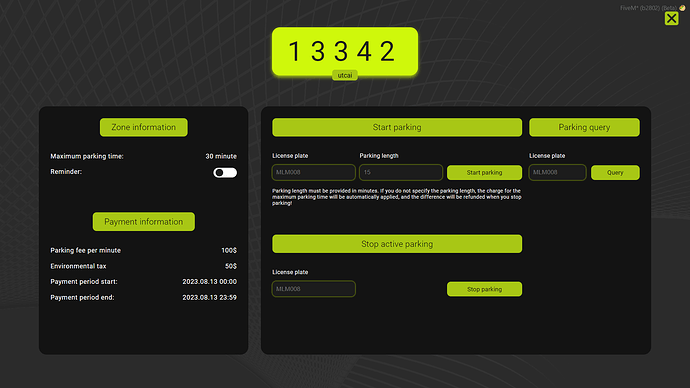 [PAID][ESX] CSV Parking Meter System - Releases - Cfx.re Community