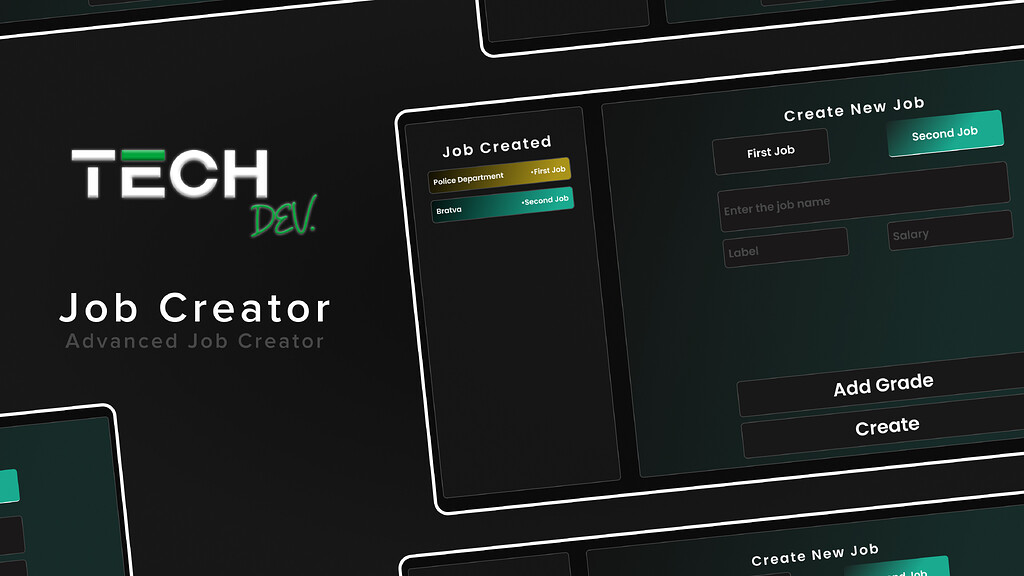 [RELEASE] [PAID] [ESX] Job Creator - FiveM Releases - Cfx.re Community