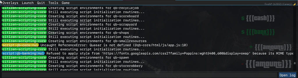 Html errors - Discussion - Cfx.re Community