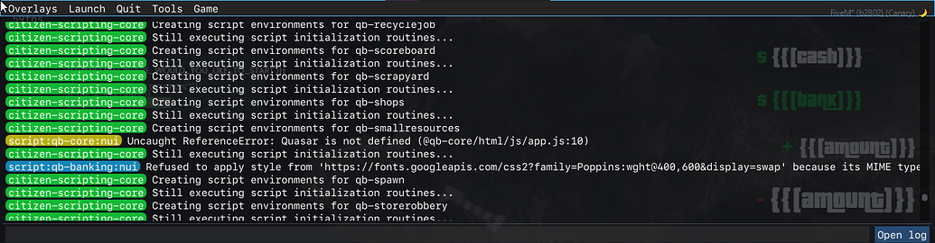 Html errors - Discussion - Cfx.re Community