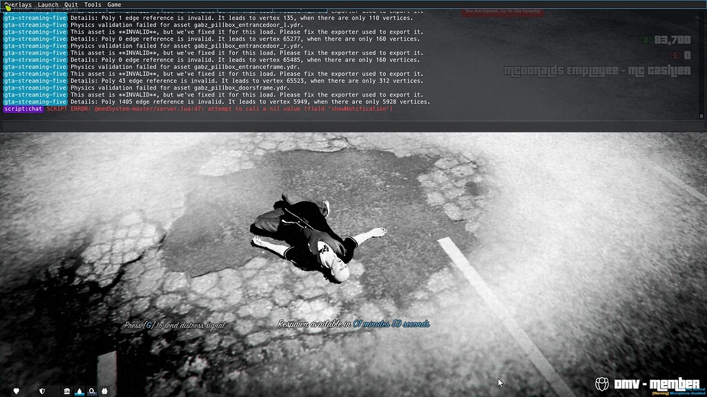 How to Fix on fivem medssystem - Discussion - Cfx.re Community