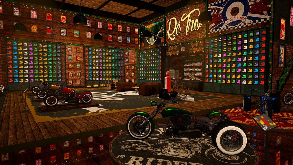 [PAID] Retro Motorcycle Dealer MLO - FiveM Releases - Cfx.re Community