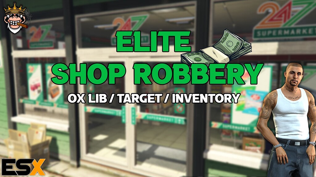 [PAID] Shop Robbery | OX LIB / TARGET / INVENTORY - FiveM Releases ...