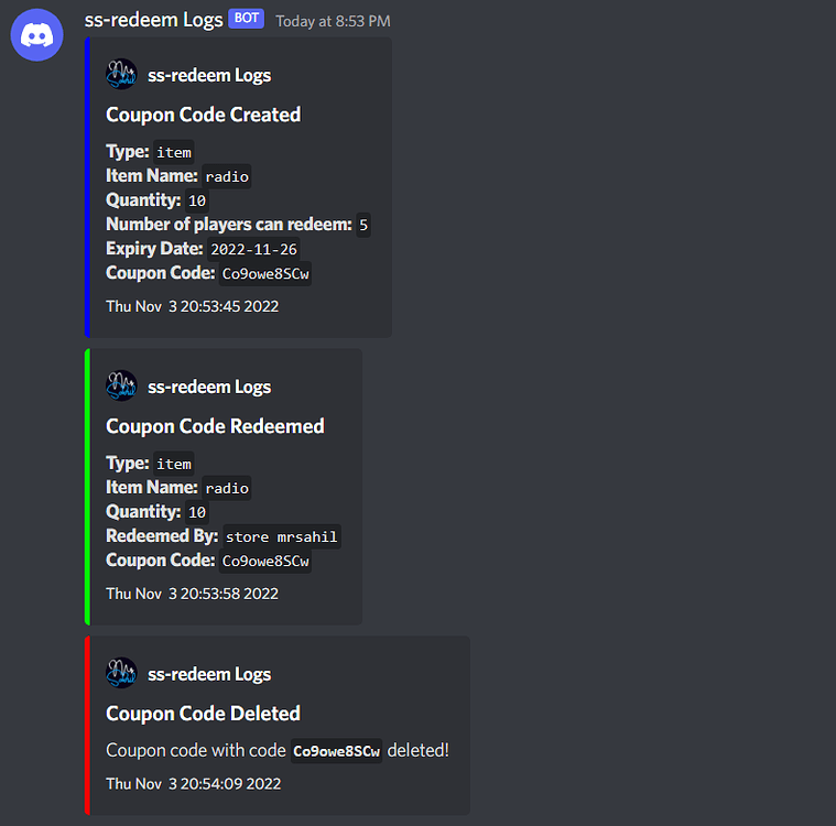 [ESX/QBCore] Coupon code redeem script for FiveM | ss-redeem - FiveM ...