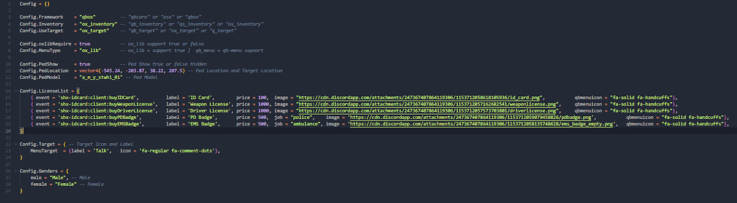 [PAID] [ESX] [QB] [QBOX] SHX - ID Card - FiveM Releases - Cfx.re Community
