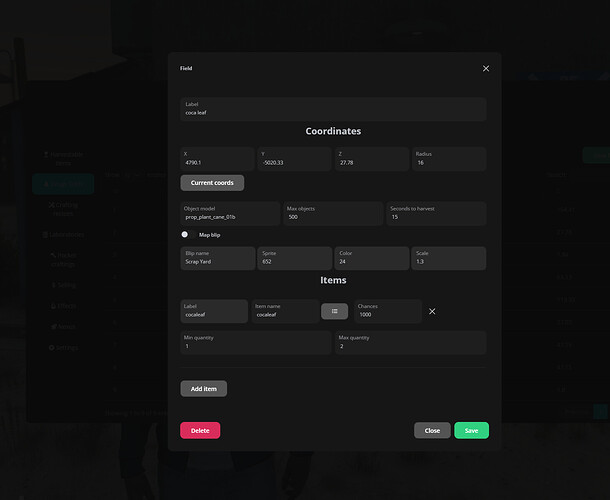 💊 [ESX][QB-Core] Drugs Creator - All-In-One In-Game Admin Menu for Drug ...