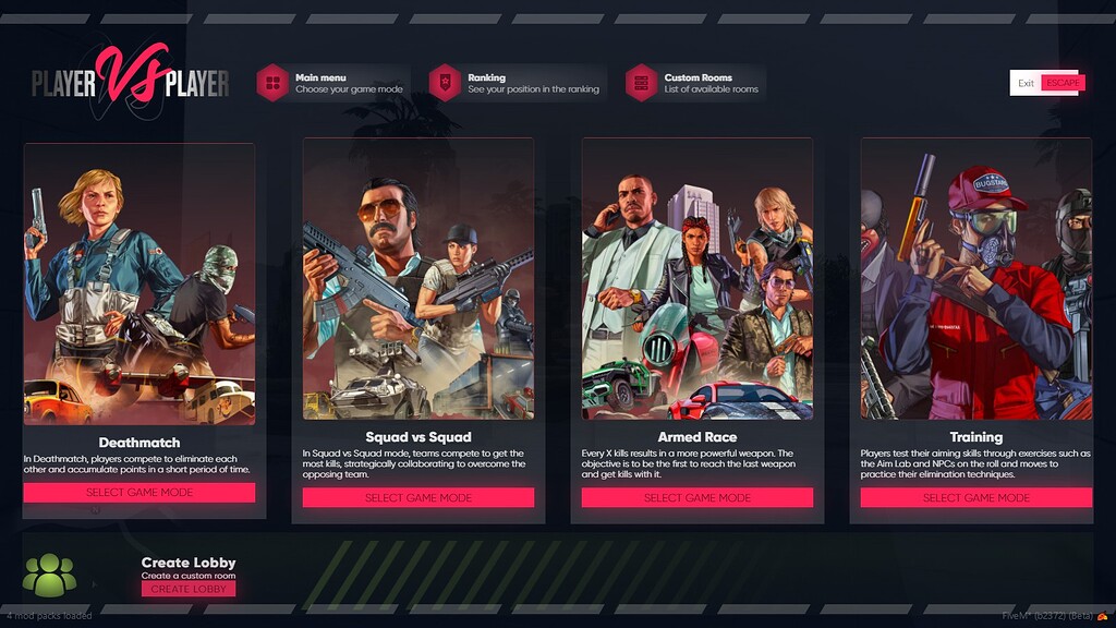 Arena PvP V2 - [STANDALONE][PAID] - FiveM Releases - Cfx.re Community