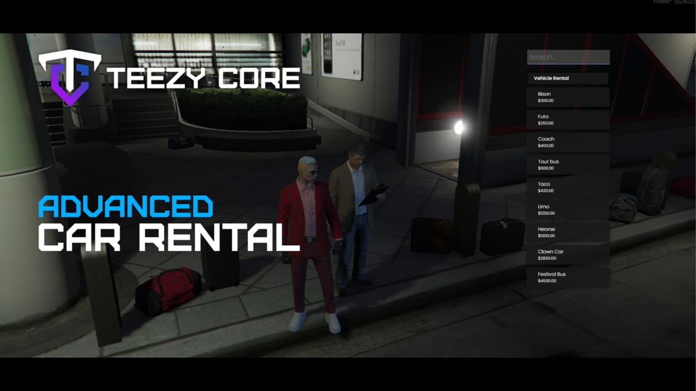 [RELEASE] [FREE] [QBCore] Advanced Car Rental - Releases - Cfx.re Community