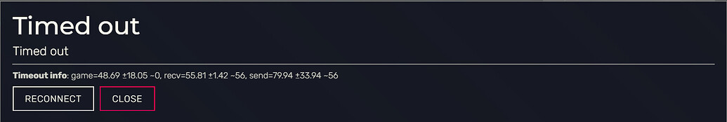 Timeout error when joining any server - FiveM Client Support - Cfx.re ...