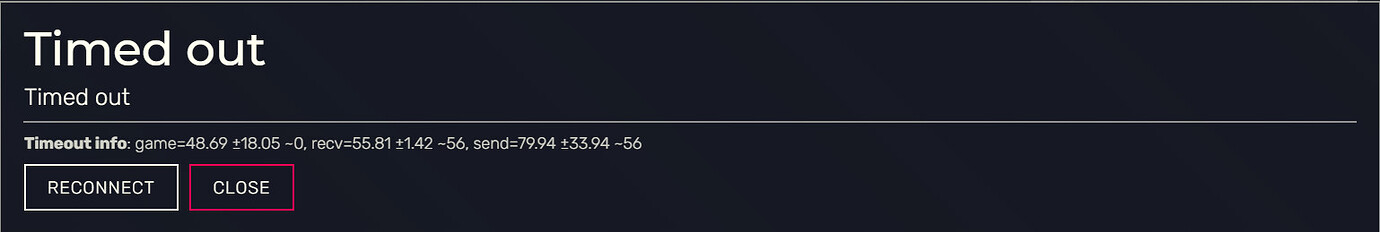 Timeout error when joining any server - FiveM Client Support - Cfx.re ...