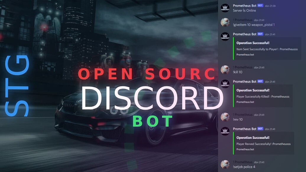 [QB/ESX] Discord Bot Sync Fivem - FiveM Releases - Cfx.re Community