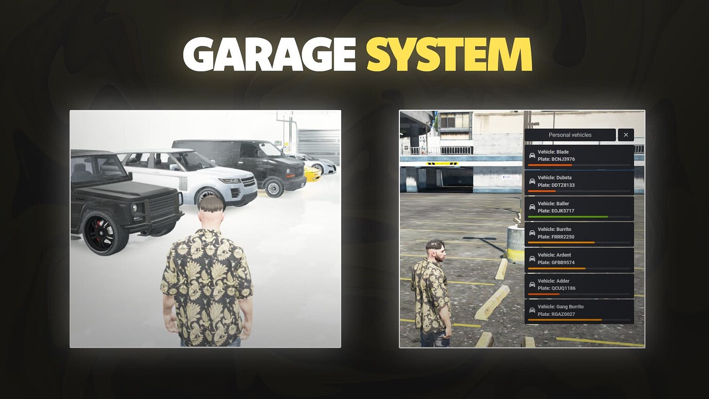 [FREE][ESX/QB] Advanced garage V2 | (Optimized, highly configurable) - FiveM Releases - Cfx.re ...
