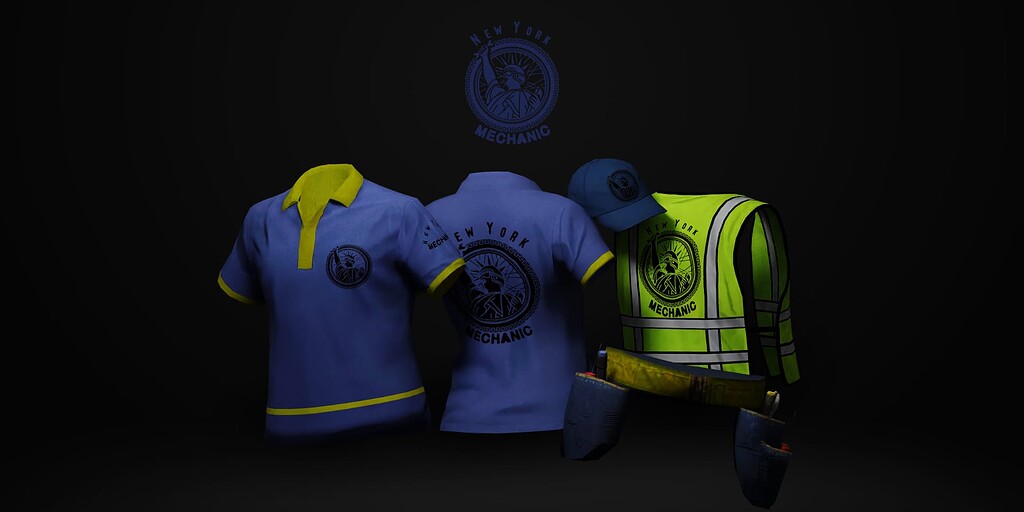 NY Mechanic Clothing Pack | Aspect Customs - FiveM Releases - Cfx.re ...