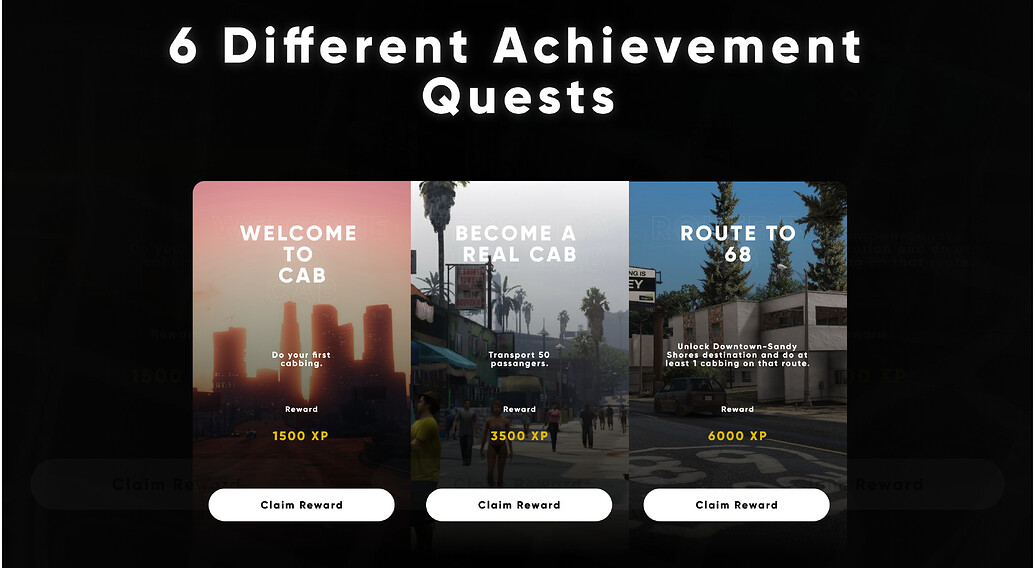 CodeM mTaxijob ( Advanced Taxi Script ) ESX QB - FiveM Releases - Cfx ...