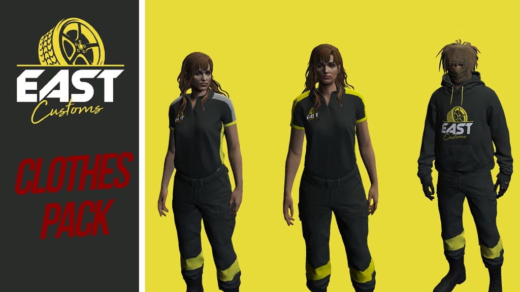 [PAID] East Customs Clothing Male/Female - Releases - Cfx.re Community