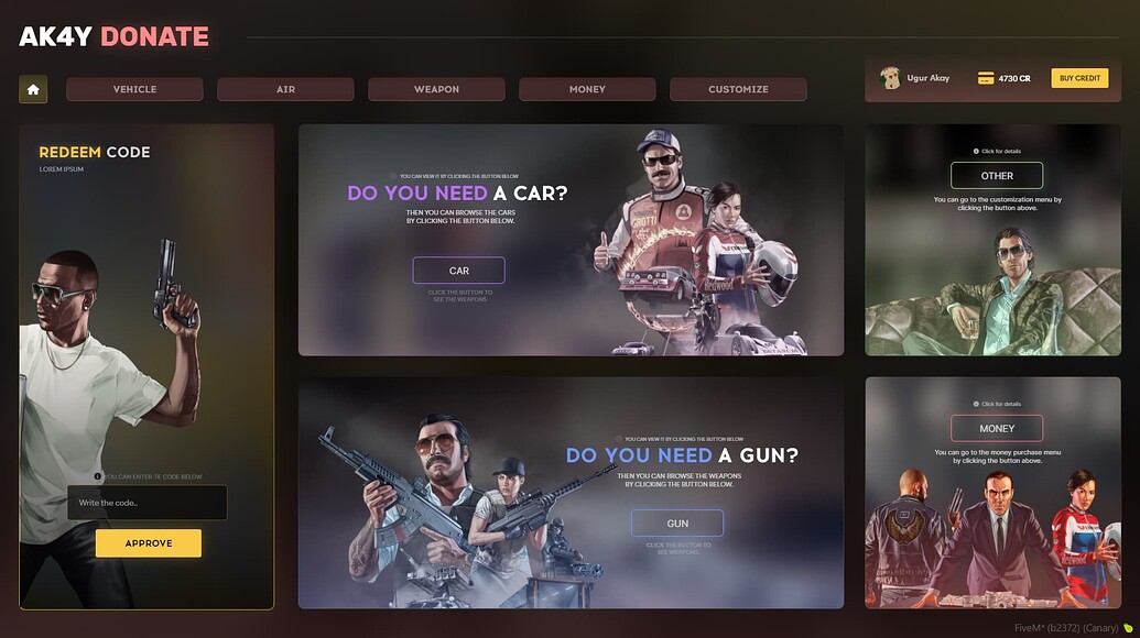 Ak4y DISCOUNTED PACK %40 OFF - FiveM Releases - Cfx.re Community