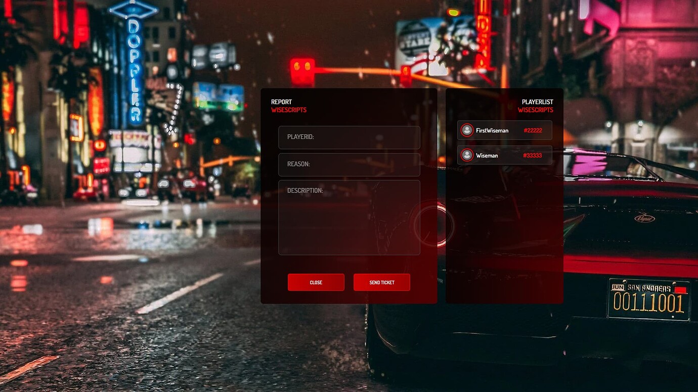 [Standalone] Wise Report - Report and Ticketsystem - FiveM Releases ...