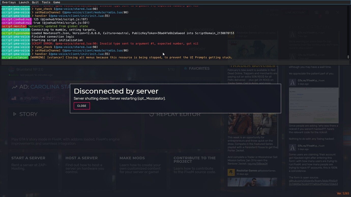[RELEASE] [VOIP] pma-voice - Voice Chat using FiveM's built in mumble ...