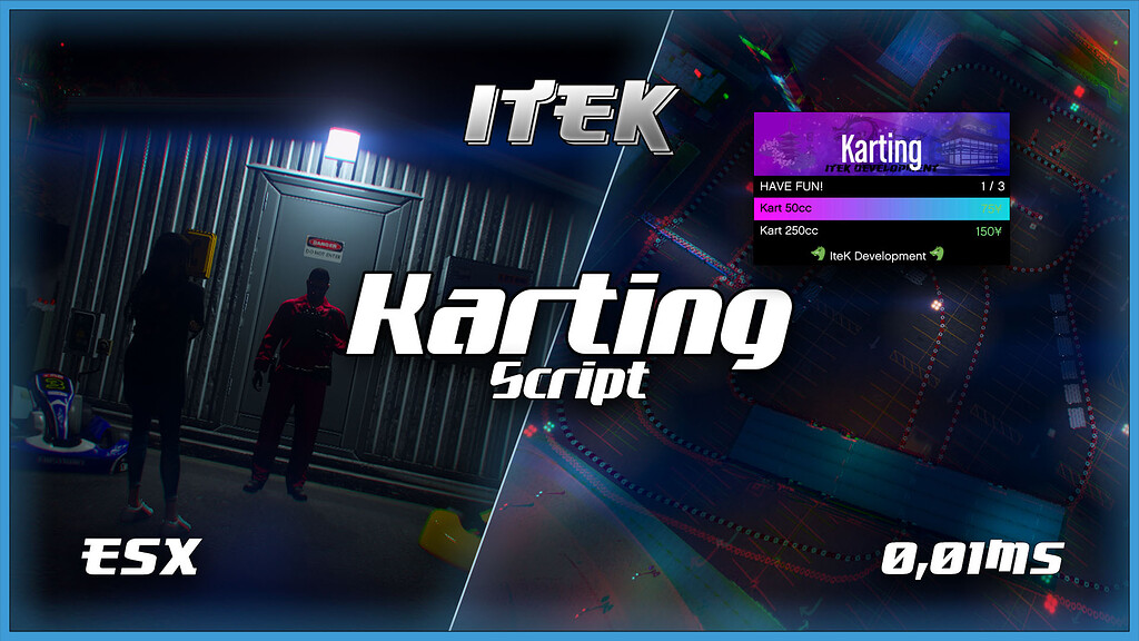 [PAID] [ESX] Karting Script [0.01ms] - Releases - Cfx.re Community