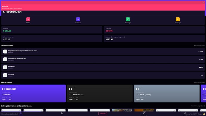 [FREE] [ESX] ebanking - Modern ESX Banking System (Offline Trasfers ...