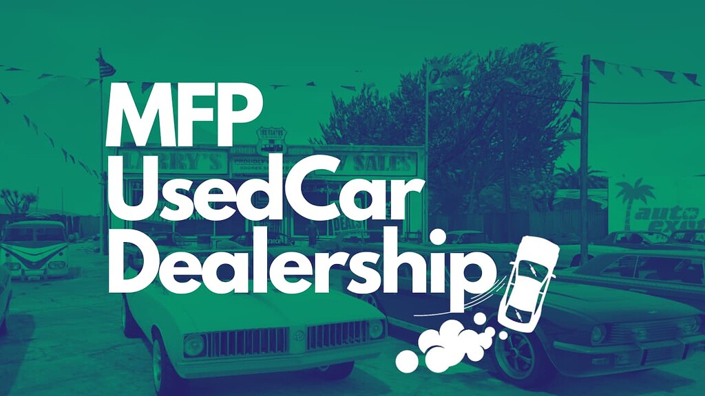 [ESX] MFP_UsedCarDealership - sell used cars | NativeUI - FiveM ...
