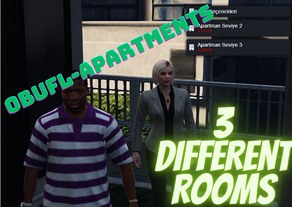 [PAID] Obu-apartments | upgradable apartment system - FiveM Releases ...