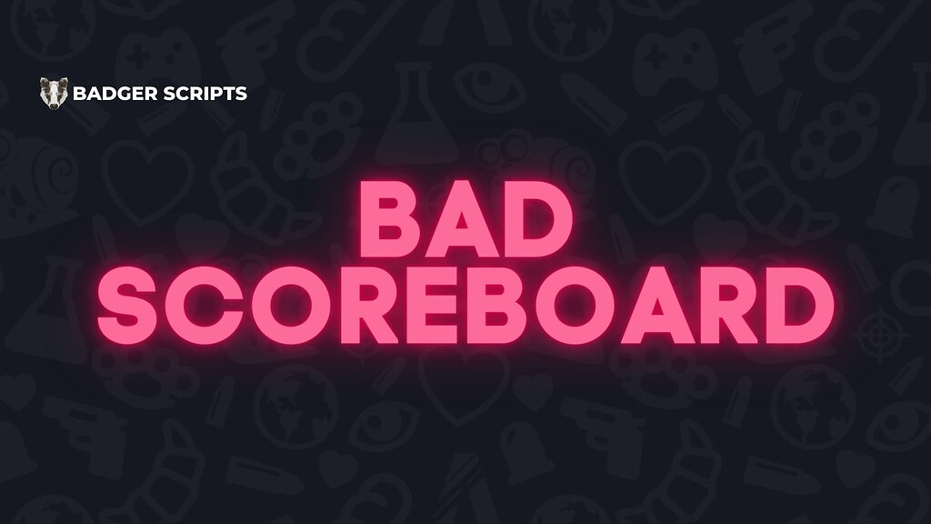 [release] Bad Scoreboard Possibly The Best Fivem Server Scoreboard Scoreboard Works With