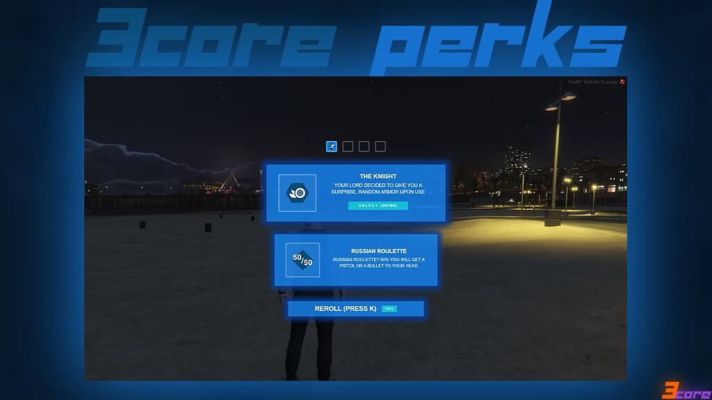 [PAID] [QBCore & ESX] 3Core Perks - FiveM Releases - Cfx.re Community