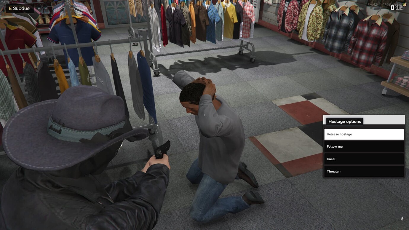 Origen NPC Hostage - QBCore & ESX Version - FiveM Releases - Cfx.re Community