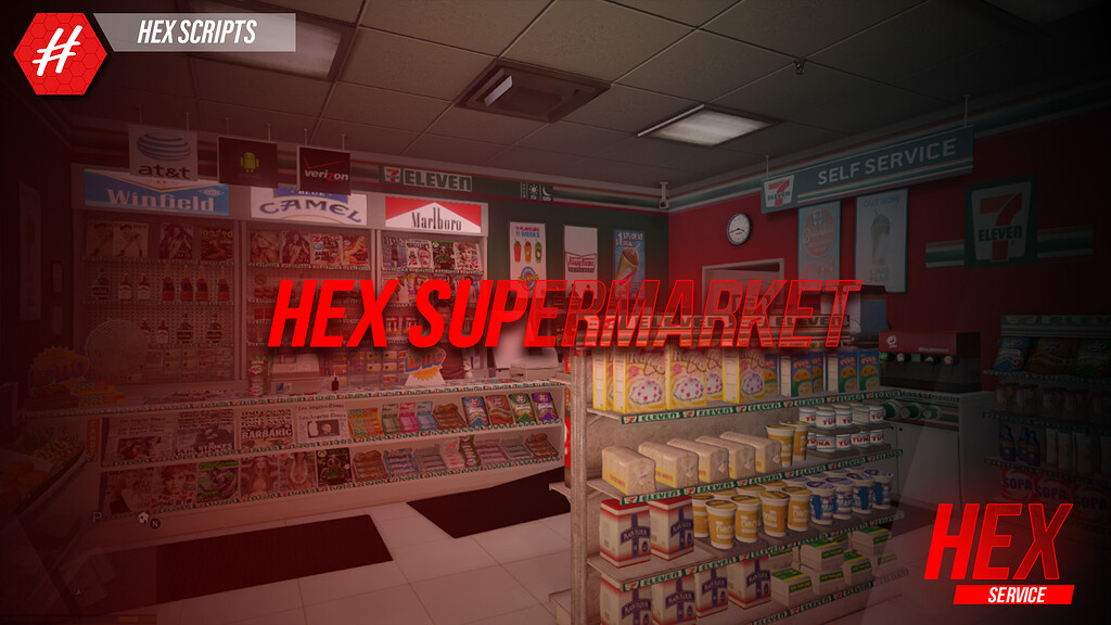 Hex supermarket - FiveM Releases - Cfx.re Community