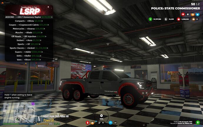 [NEW] LSRP | 110K START! | VMENU FOR COPS! | CUSTOM GARAGES | TONS OF ...