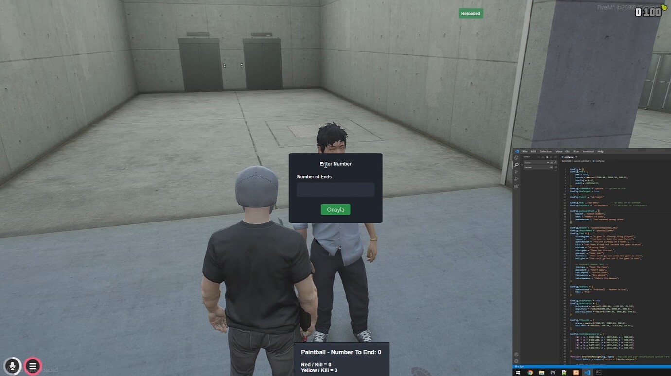 [PAID] [QB-ESX] [NP STYLE] Paintball With Identifiable Finish Number ...