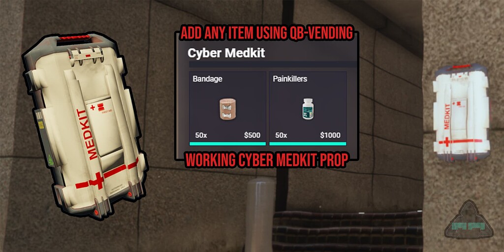 Cyber Med Kits - FiveM Releases - Cfx.re Community