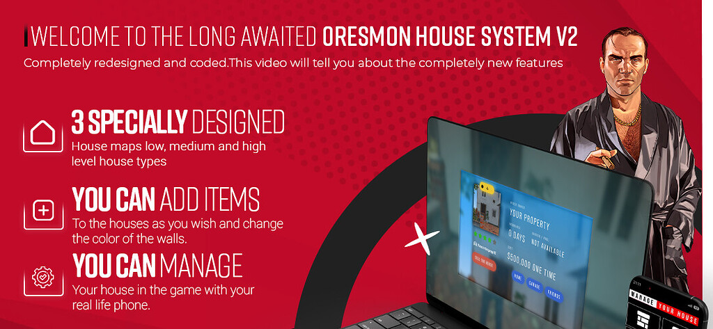 Advanced House System - s4-house v2 - FiveM Releases - Cfx.re Community