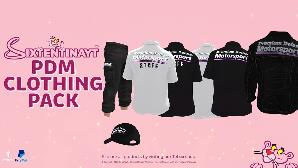 PDM Clothing Pack - FiveM Releases - Cfx.re Community