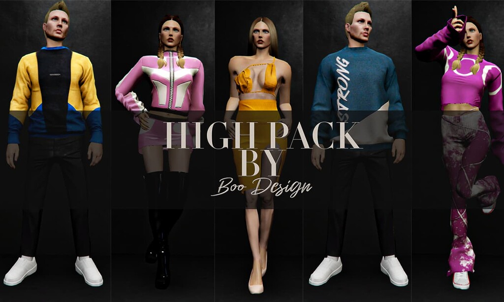 [CLOTH] High Fe-Male Cloth Pack - FiveM Releases - Cfx.re Community