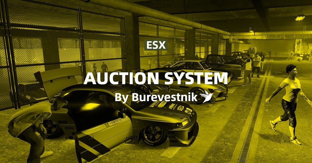 💸 [PAID][ESX] Auction system - Bet | Extras | Realization | Sale ...