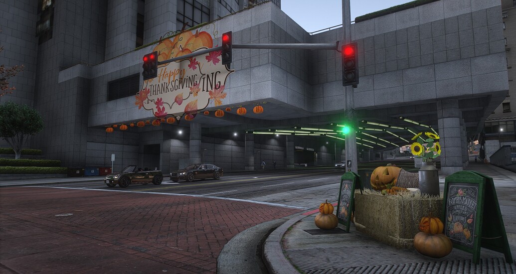 [MAP] Autumn City | Thanksgiving Decorations - FiveM Search