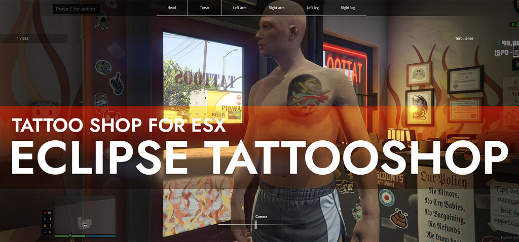 [ESX][PAID] Eclipse Tattooshop - FiveM Releases - Cfx.re Community